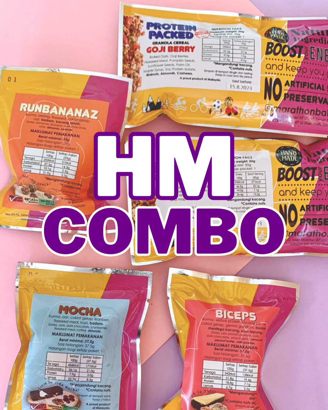 Energy Boosters – Marathon Baker